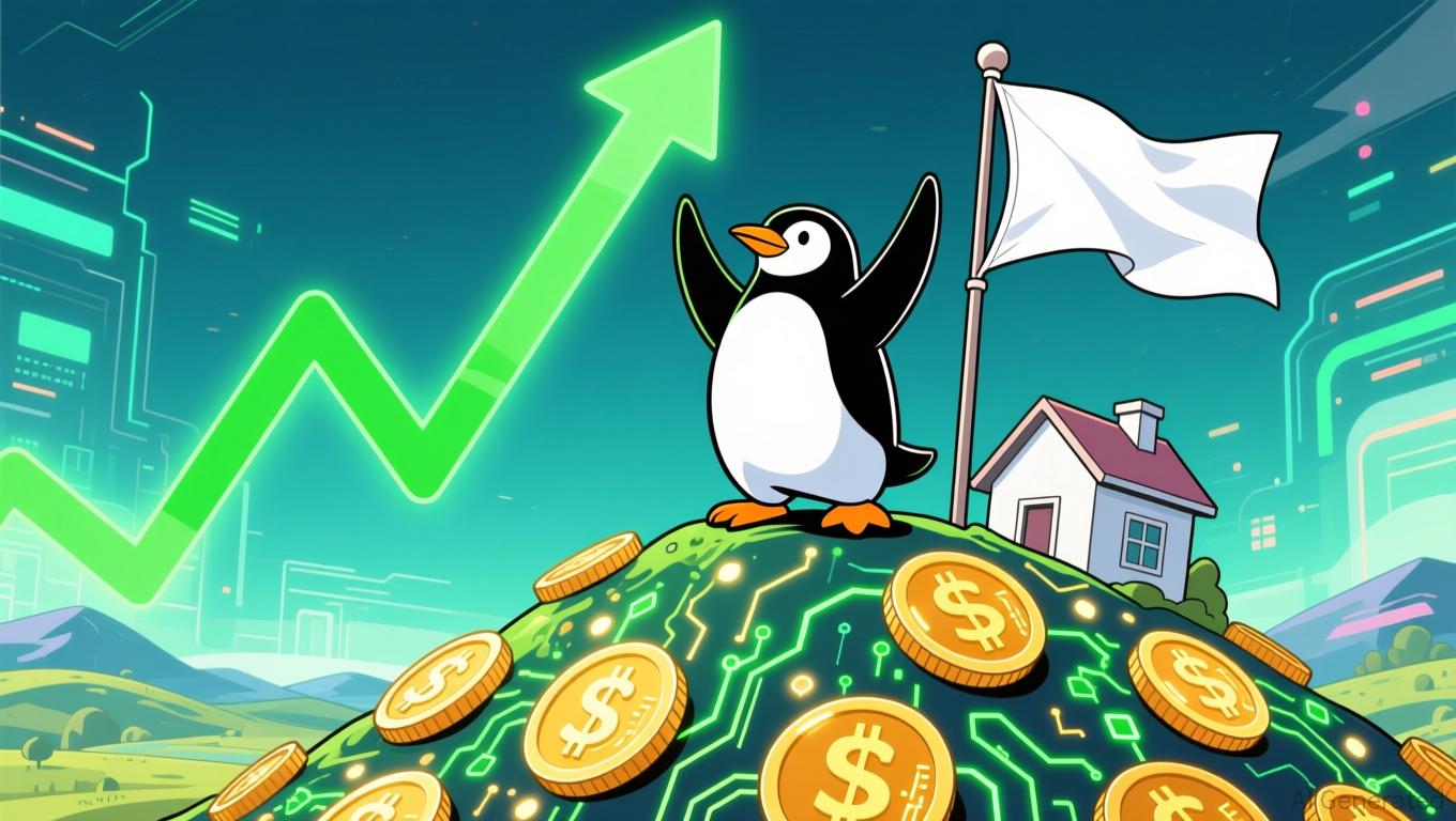 PENGUIN Surges Following White House X Post and Binance Listing
