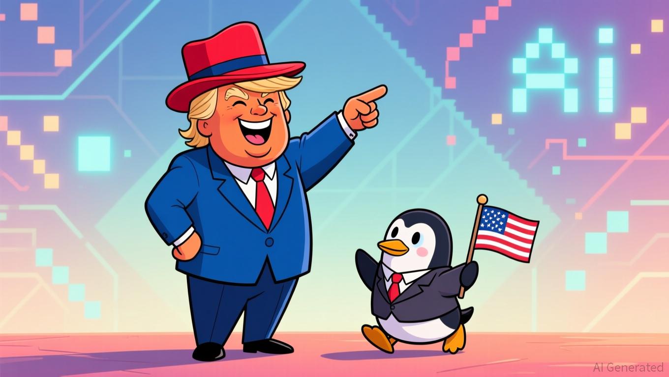PENGUIN Memecoin Surges 564% Following Viral White House Post