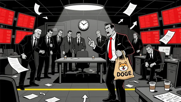 Dogecoin's Potential Breakdown from a Descending Triangle Pattern ...