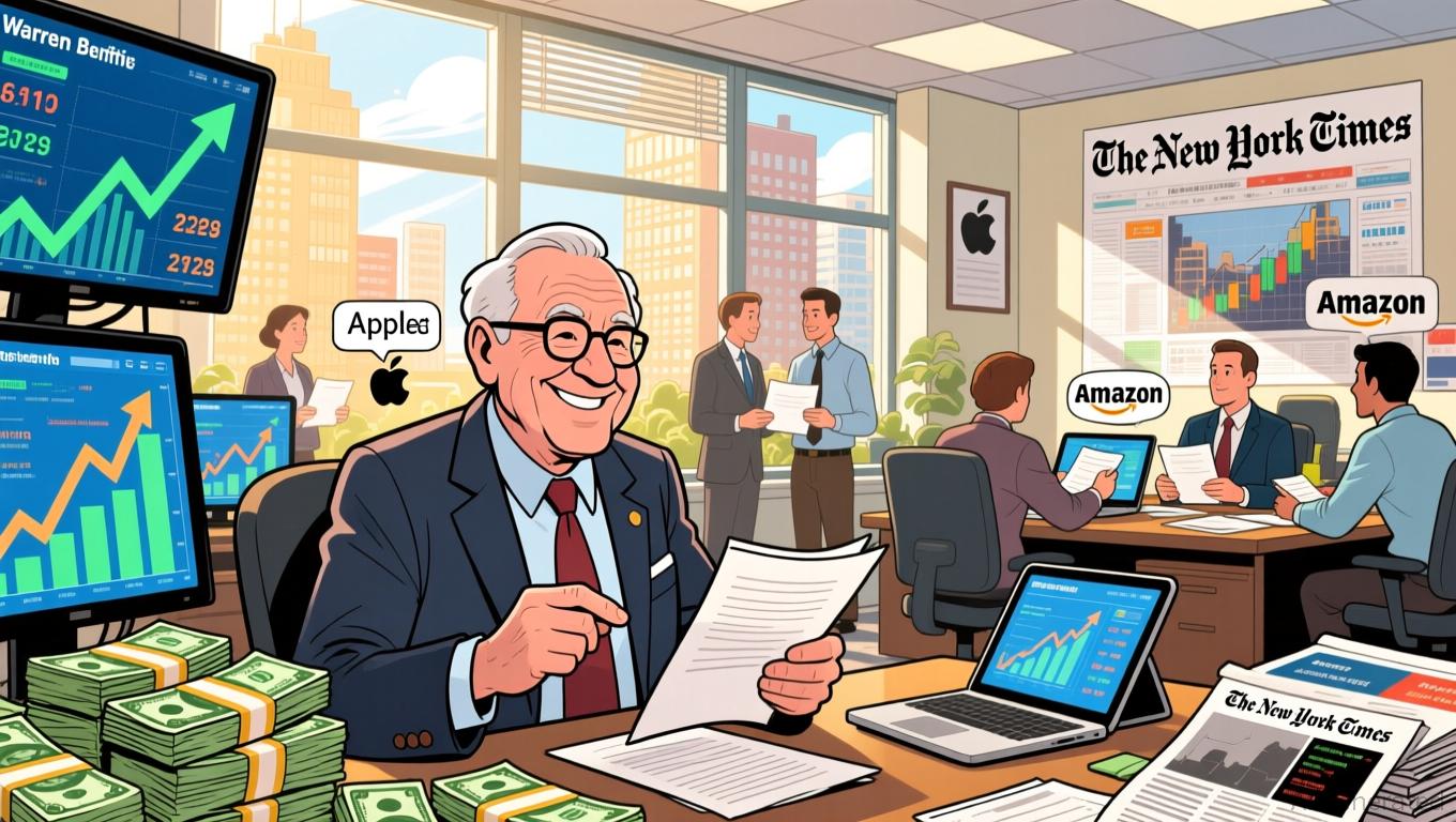 Berkshire's Final Quarter: Why Buffett Sold Apple and Amazon