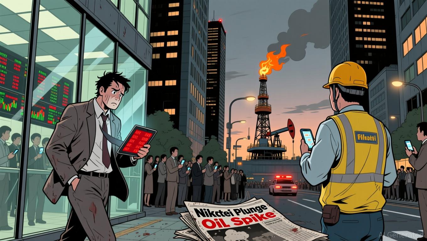Nikkei 225 Tumbles Over 6% as Oil Prices Surge Past $100