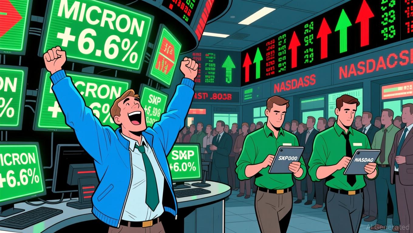 Micron's Geopolitical Rebound Masks Persistent AI-Driven Valuation Gap
