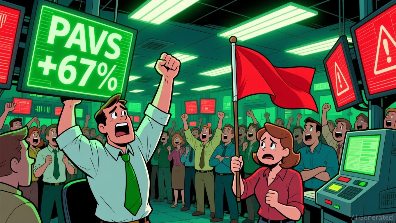 PAVS Surges 67% Pre-Market—No Catalyst in Sight