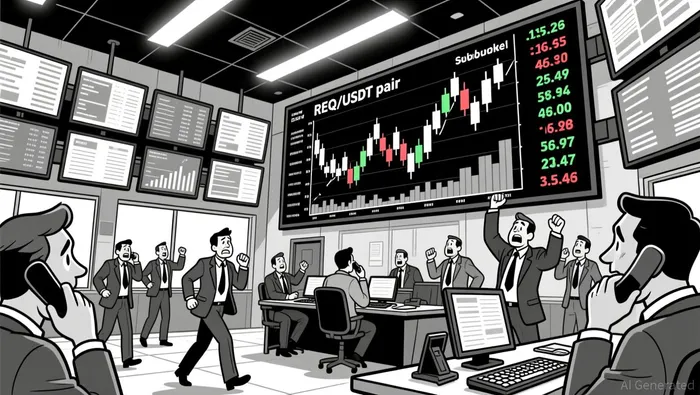 REQUSDT Crashes to $0.0726 Before Volume-Driven Rebound