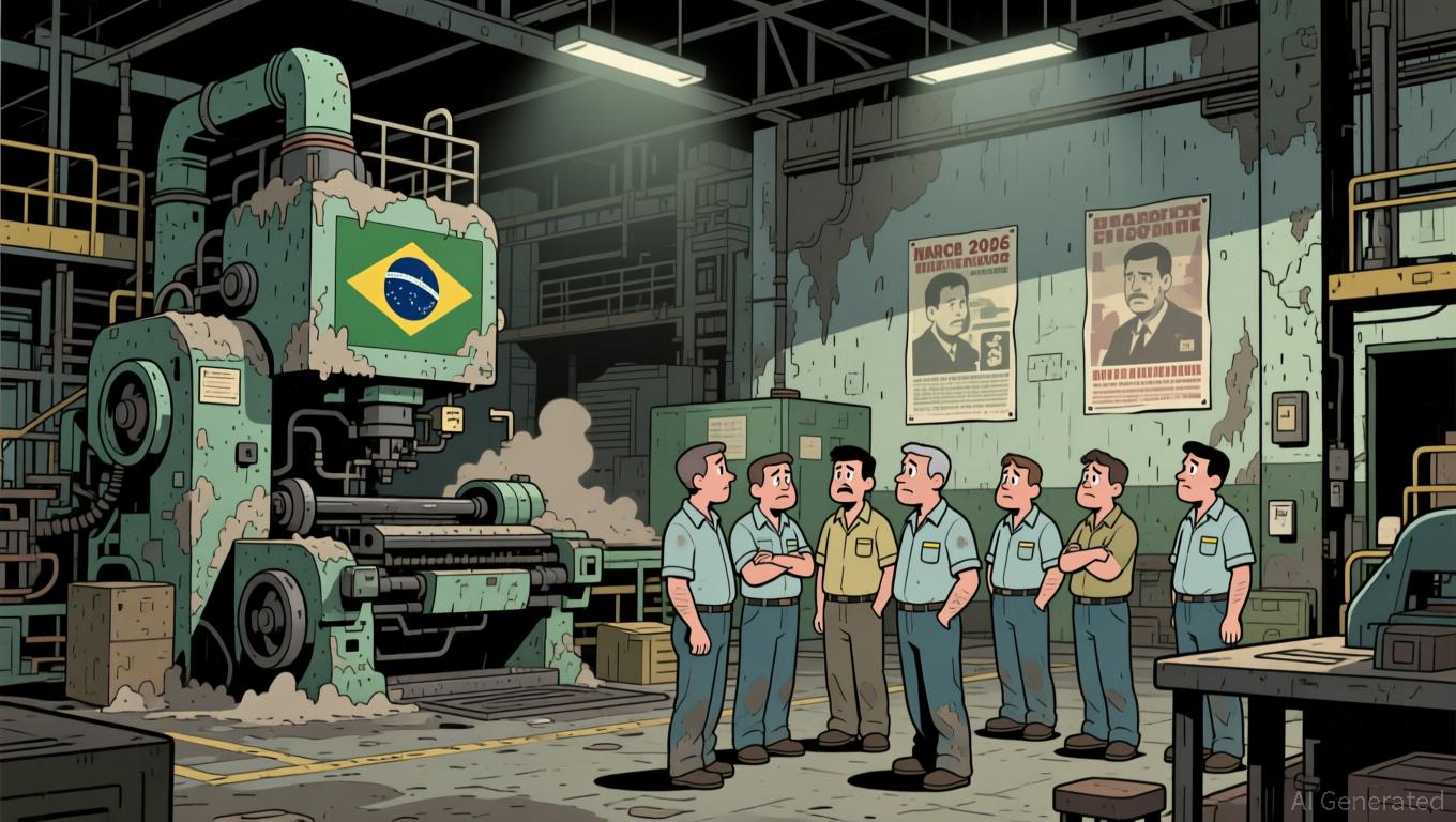 Brazil PMI Slows Contraction, But Manufacturing Still Shrinks