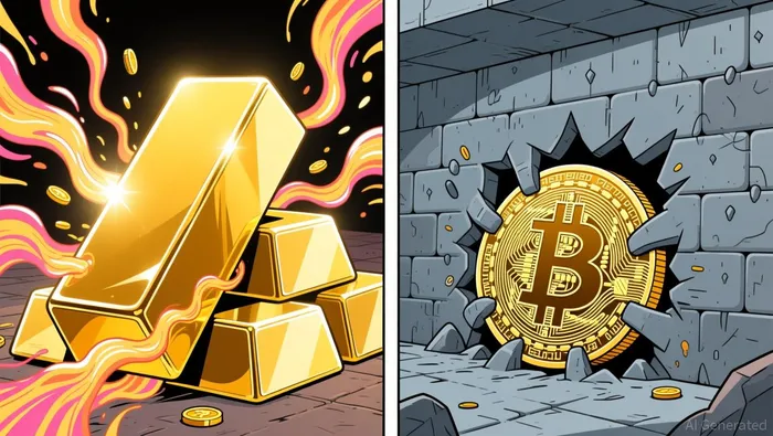 Bitcoin's 3-Month Run Is Over. Gold Is at $5,100-Who Has the Stronger Flow?