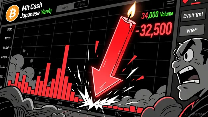 BCHJPY Drops to 32,556 as Volume Spike Accelerates Sell-Off