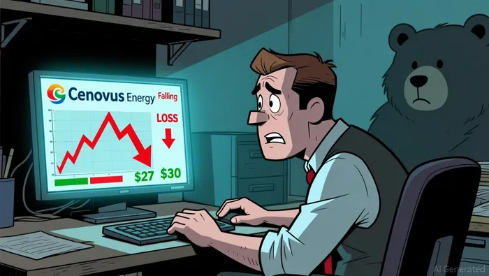 Cenovus Energy Drops 3.73% as Selling Pressure Tests Key Support