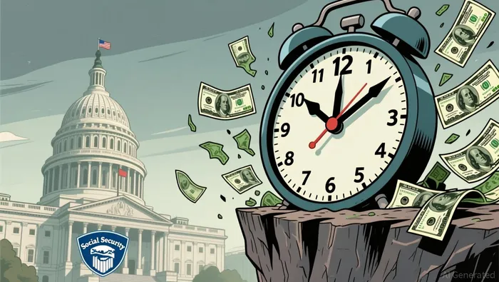 The Social Security clock has not stopped. It has barely ticked backwards